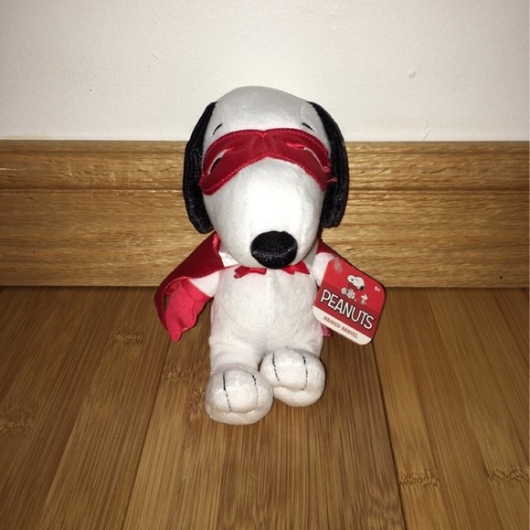 Peanuts | Toys | Nwt Peanuts Snoopy Masked Marvel Plush | Poshmark